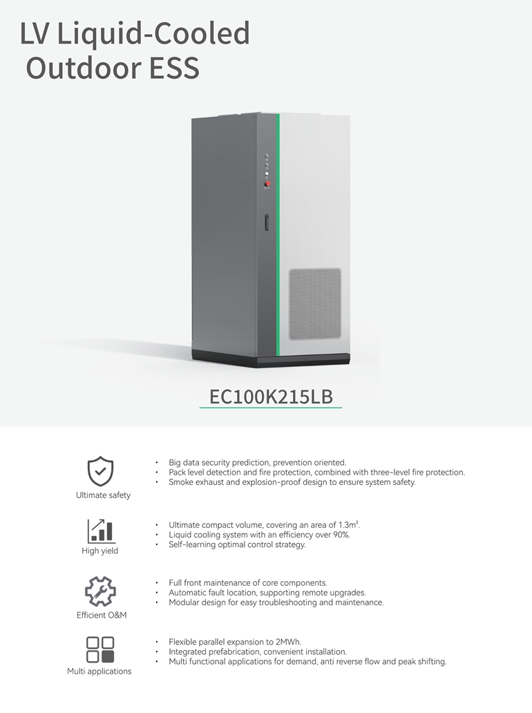 LV Liquid-Cooled Outdoor ESS - HONGXUN NEW ENERGY TECHNOLOGY CO.,LTD